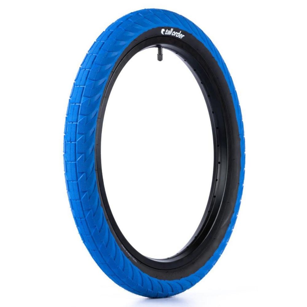 Tall Order Wallride Tyre Blue / Black Sidewalls