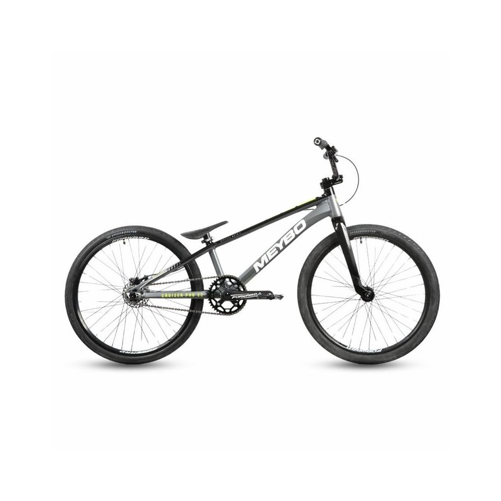 Bmx Meybo Holeshot Custom - Grey/Black/Lime - Cruiser Pro 22"